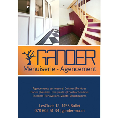 Gander Menuiserie – Agencement | Commune de Bullet